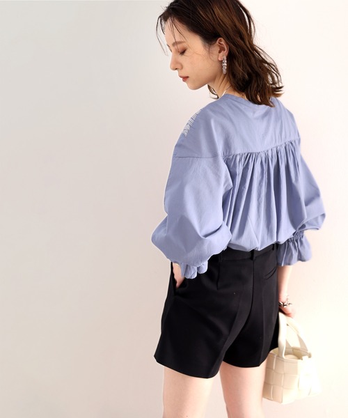 classicalelf 「classicalelf」 7分袖ブラウス MEDIUM オフホワイト レディース : ZOZOTOWN Yahoo!店 - 通販 - Yahoo!ショッピング