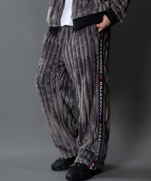 パンツ Soft fur side logo pants/ファー サイドロゴ パンツ :69448491:ZOZOTOWN Yahoo!店 ...