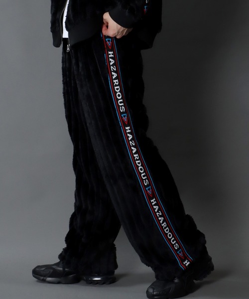 SITRY パンツ Soft fur side logo pants/ファー サイドロゴ メンズ レディース : ZOZOTOWN Yahoo ...