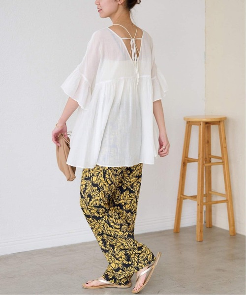 JOURNAL STANDARD relume（ジャーナルスタンダード レリューム） パンツ スラックス 「追加4」ベリープリントパンツ ...