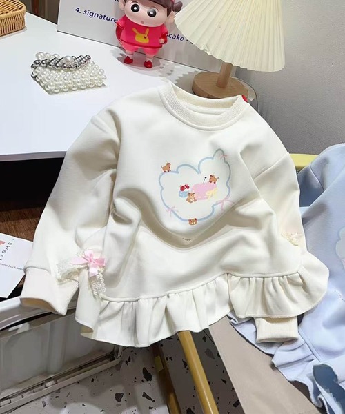 aimoha スウェット 「aimoha KIDS」キッズ雲プリントフリルスウェット キッズ : ZOZOTOWN Yahoo!店 - 通販 - Yahoo!ショッピング