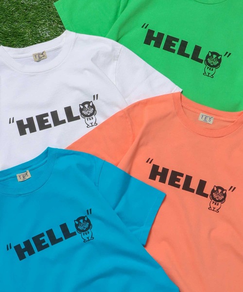 tシャツ TES HELLO T-SHIRT / Tシャツ メンズ レディース : 73129492 : ZOZOTOWN Yahoo!店 ...