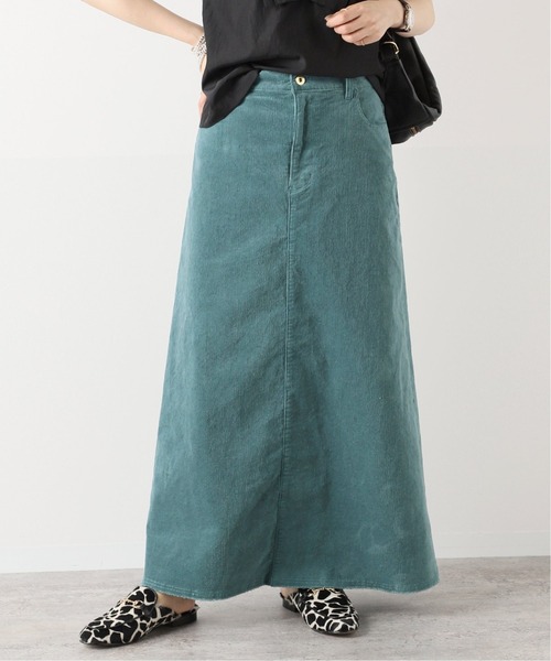 Yahoo!オークション - 「FRAMeWORK」 ロングスカート 36 グリーン レデ...