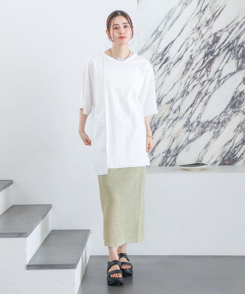 Yahoo!オークション - 「LEPSIM」 7分袖カットソー FREE ブラック レデ...