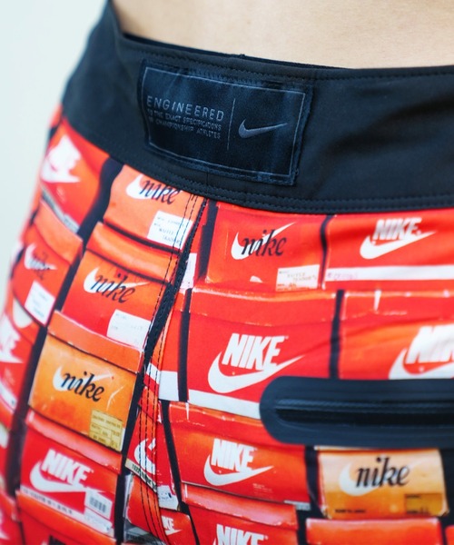 NIKE 水着 NIKE/ナイキ Men's 9” Board Shorts スイムショーツ 水陸両用 総柄 ストレッチ NESSE503 ...