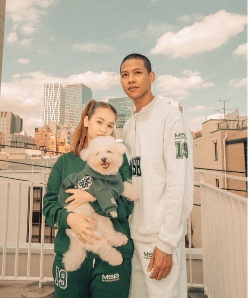 My Sugar Babe ペット msb logo hoodie(for pets) / ペット用ロゴフーディ キッズ : ZOZOTOWN ...