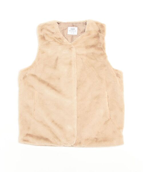 coen 「coen」 ベスト L ベージュ レディース : ZOZOTOWN Yahoo!店 - 通販 - Yahoo!ショッピング
