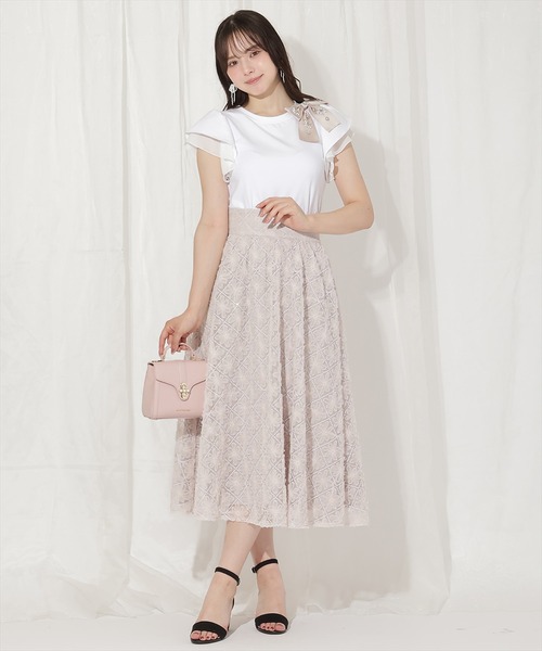 WILLSELECTION スカート スパンコールチュールフレアスカート : ZOZOTOWN Yahoo!店 - 通販 - Yahoo!ショッピング