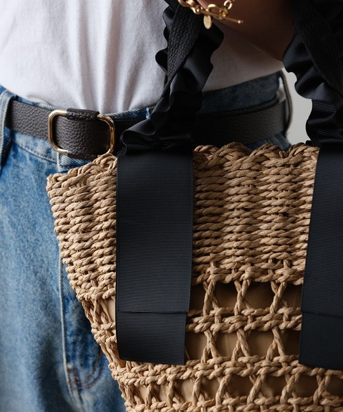 Lien Select かごバッグ FREE ブラック レディース : ZOZOTOWN Yahoo!店 - 通販 - Yahoo!ショッピング