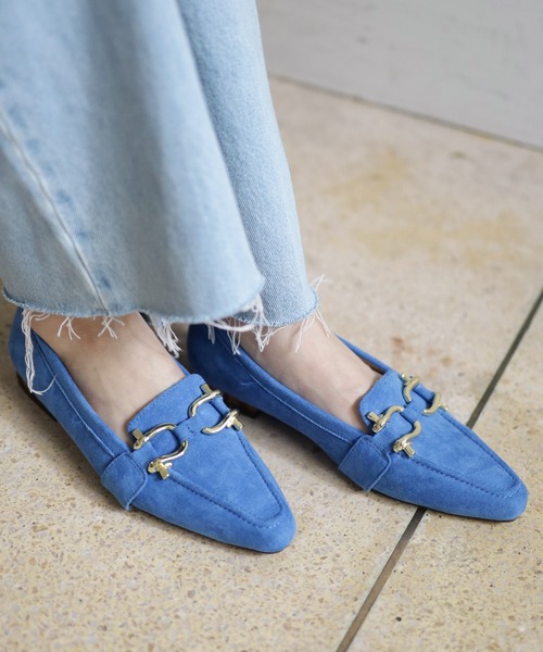 SESTO（セスト） ローファー 柔らか素材で幅広さんも履ける！ウッド