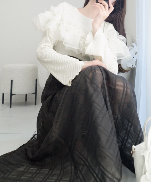 mily bilet ワンピース 「mily bilet」大人の女性にぴったり！チュール