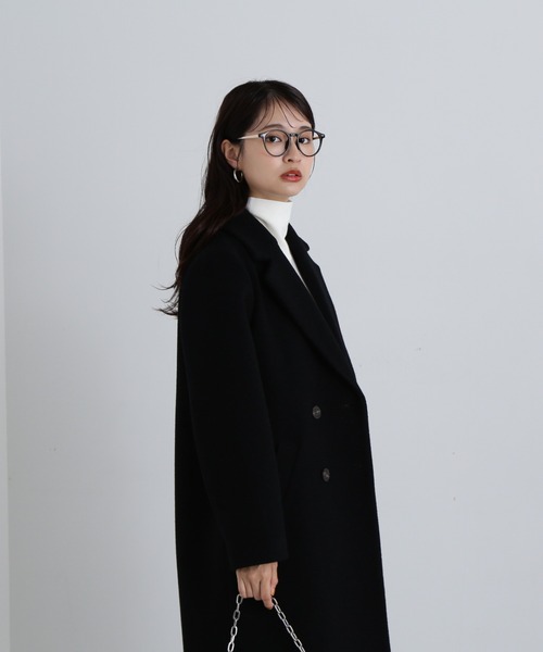 N.Natural Beauty Basic 「N.（N. Natural Basic）」 チェスターコート MEDIUM ブラック レディース : ZOZOTOWN Yahoo!店 - 通販 ...