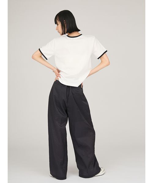 emmi tシャツ グラフィックリンガーTシャツ レディース : ZOZOTOWN