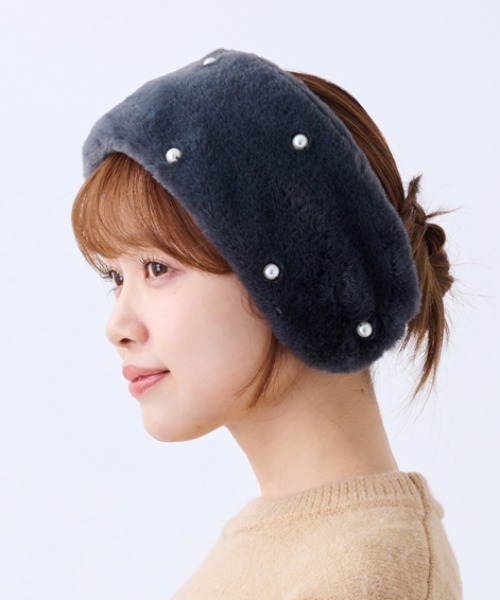 MOONBAT 耳当て イヤーマフ イヤーマフラー 幅広 ”パール” レディース : ZOZOTOWN Yahoo!店 - 通販 - Yahoo!ショッピング