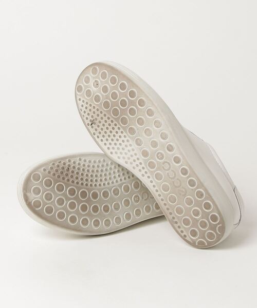 Yahoo!オークション - 「ECCO」 ローカットスニーカー 36 ホワイト レ...