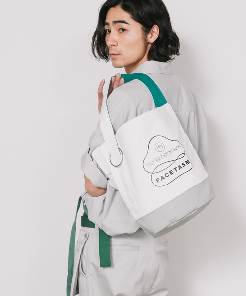 FACETASM ハンドバッグ FACETASM/ファセッタズムxNicolai Bergmann/ニコライ バーグマン GARDENING ...