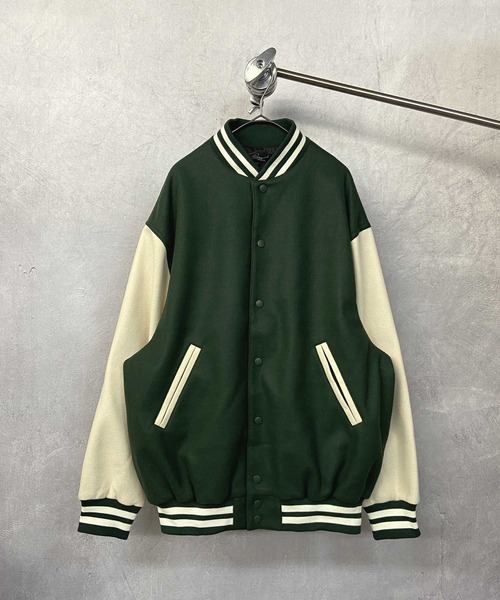 Beno 「Beno」 スタジャン L グリーン メンズ : ZOZOTOWN Yahoo!店 - 通販 - Yahoo!ショッピング