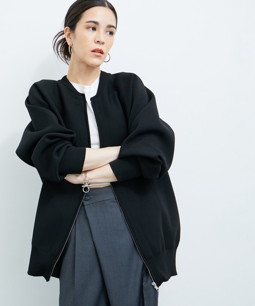 ジャケット ブルゾン ZIPニットブルゾン レディース :85623502:ZOZOTOWN Yahoo!店 - 通販 - Yahoo!ショッピング