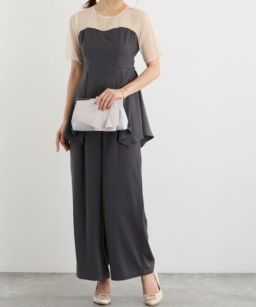 Dorry Doll 「Dorry Doll」 パンツドレス MEDIUM チャコールグレー レディース : ZOZOTOWN Yahoo!店 - 通販 - Yahoo!ショッピング