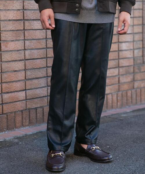 パンツ 「XLサイズあり」Fake Fabricスラックス メンズ :85659503:ZOZOTOWN Yahoo!店 - 通販 ...