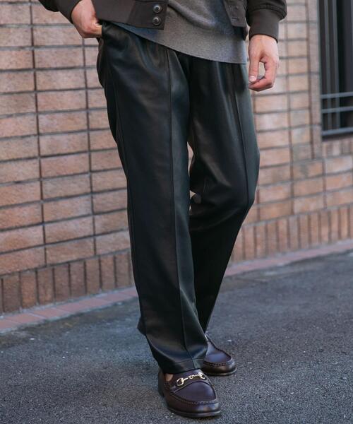パンツ 「XLサイズあり」Fake Fabricスラックス メンズ :85659503:ZOZOTOWN Yahoo!店 - 通販 ...