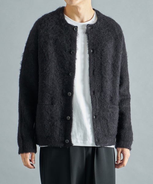 STUDIOUS 「STUDIOUS」 ニットカーディガン 2 ブラック メンズ : ZOZOTOWN Yahoo!店 - 通販 - Yahoo!ショッピング