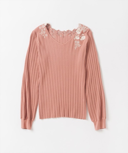 「WILLSELECTION」 Vネックニット MEDIUM ピンク レディース : 86643504 : ZOZOTOWN Yahoo!店 - 通販 - Yahoo!ショッピング