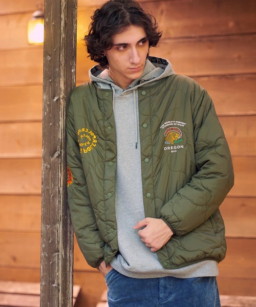 POLeR（ポーラー） ブルゾン アウター POLeR×GSC REVERSIBLE QUILTED