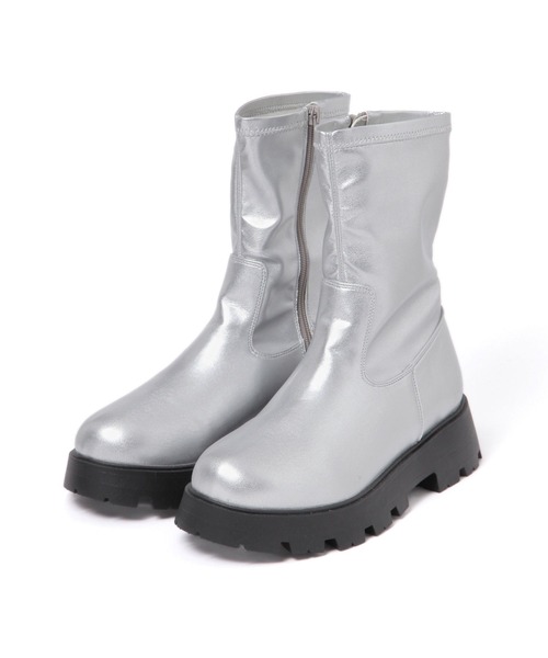 LAKOLE ブーツ ストレッチ厚底ブーツ / 140354 レディース : ZOZOTOWN Yahoo!店 - 通販 - Yahoo!ショッピング