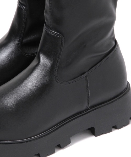 LAKOLE ブーツ ストレッチ厚底ブーツ / 140354 レディース : ZOZOTOWN Yahoo!店 - 通販 - Yahoo!ショッピング