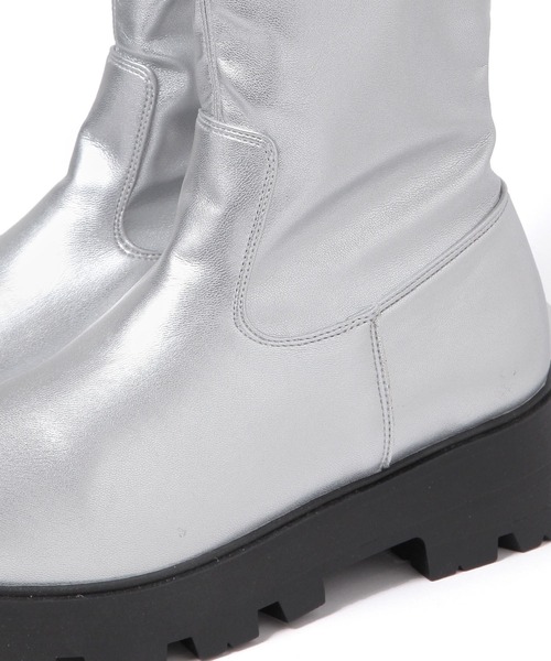 LAKOLE ブーツ ストレッチ厚底ブーツ / 140354 レディース : ZOZOTOWN Yahoo!店 - 通販 - Yahoo!ショッピング