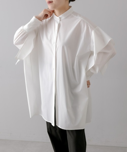 ear PAPILLONNER（イア パピヨネ） 長袖チュニック FREE ホワイト レディース : ZOZOTOWN Yahoo!店 - 通販 - Yahoo!ショッピング