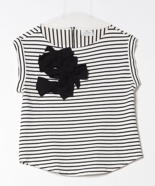 LANVIN en Bleu 「LANVIN Bleu」 ノースリーブトップス 38 ホワイト レディース : ZOZOTOWN Yahoo!店 - 通販 - Yahoo!ショッピング