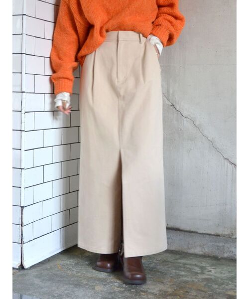 Ungrid（アングリッド） スカート スリットタイトスカート : ZOZOTOWN