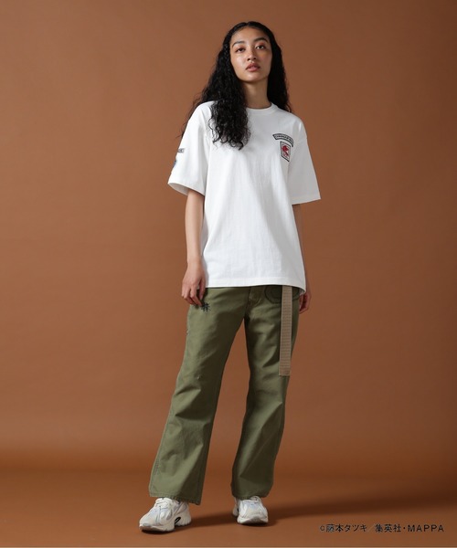 Yahoo!オークション - 「AVIREX」 半袖Tシャツ「チェンソーマン × ONE...