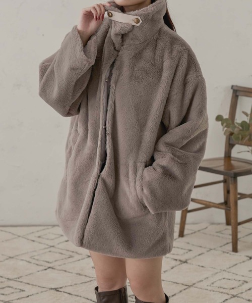 Yahoo!オークション - 「Ambre Neige」 ジャケット MEDIUM モカ レディ...