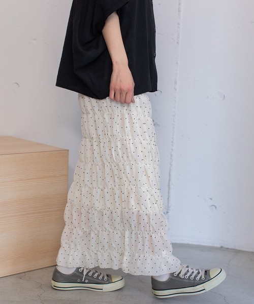 POU DOU スカート シャーリングスカート : ZOZOTOWN Yahoo!店 - 通販 - Yahoo!ショッピング