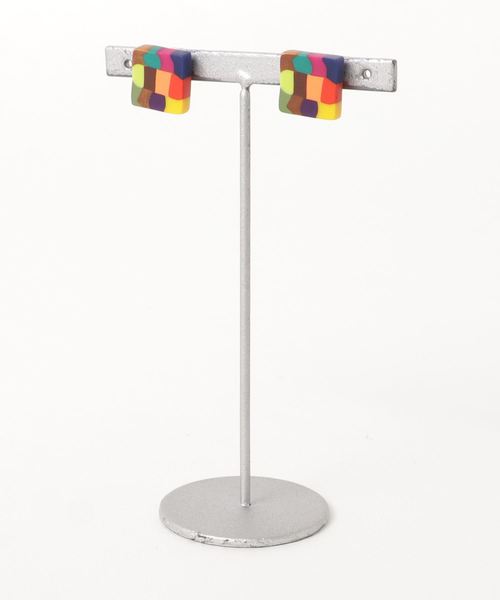 TONE SELECT GOODS ピアス 「macree」macreeカラフル四角ピアス レディース : ZOZOTOWN Yahoo!店 - 通販 - Yahoo!ショッピング