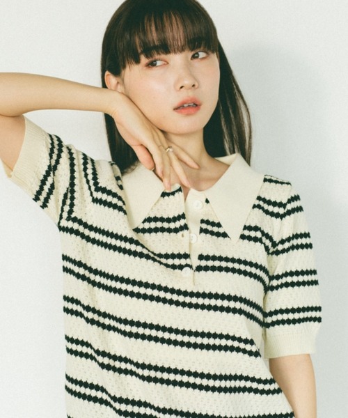 VANNIE U 「VANNIE U」 半袖ニット FREE アイボリー レディース : ZOZOTOWN Yahoo!店 - 通販 ...