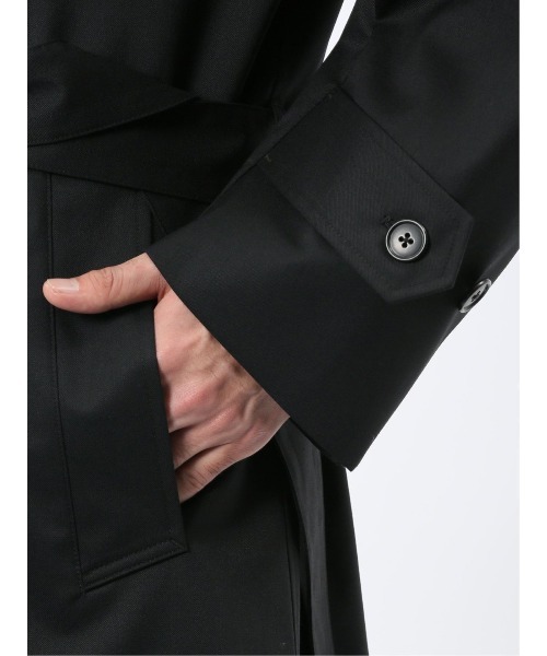 TAKA-Q（タカキュー） トレンチコート コート 「防風 ウール混