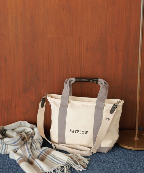 Yahoo!オークション - 「BAYFLOW」 2WAYバッグ FREE ベージュ レディー...