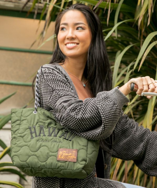 AMINA COLLECTION トートバッグ バッグ Kahiko/カヒコ ミニトートバック ラナハワイ キルティング ハワイアン 45FP2303 レディース メンズ : ZOZOTOWN ...