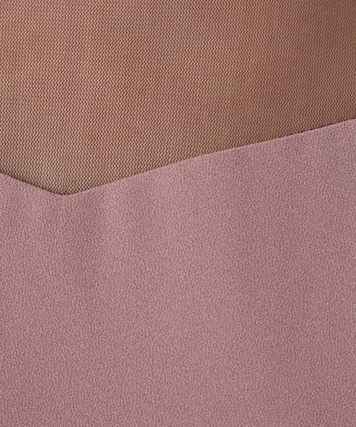 Yahoo!オークション - 「AIMER」 7分袖ワンピース MEDIUM キャメル レ...