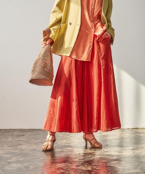 BAYFLOW 「BAYFLOW」 フレアスカート SMALL オレンジ レディース : ZOZOTOWN Yahoo!店 - 通販 - Yahoo!ショッピング