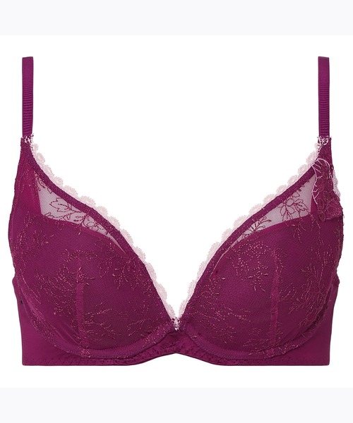 AMOSTYLE ブラジャー 夢みるブラ Deep V ガーデニングレース（ドローイング調）「E，Fカップ」AMST1407 WHU2 JX : ZOZOTOWN Yahoo!店 - 通販 ...