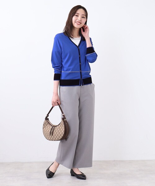 Reflect（リフレクト） カーディガン 「WEB先行カラーあり／手洗い可