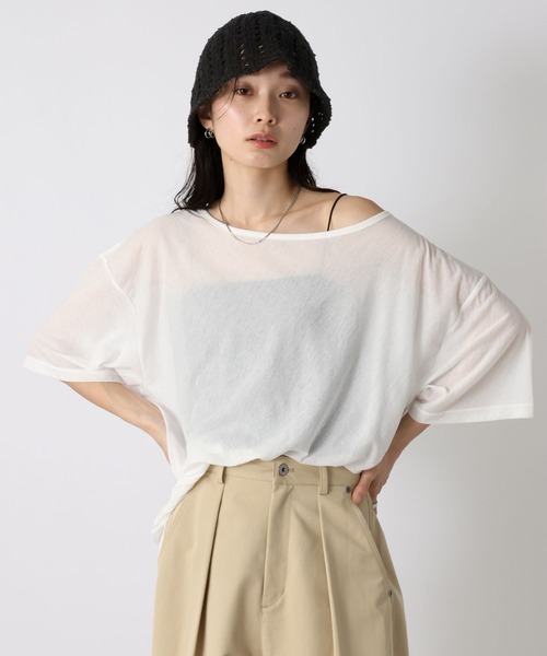 JEANASIS tシャツ シアーテンジクTEE SS/574919 レディース : ZOZOTOWN Yahoo!店 - 通販 - Yahoo!ショッピング