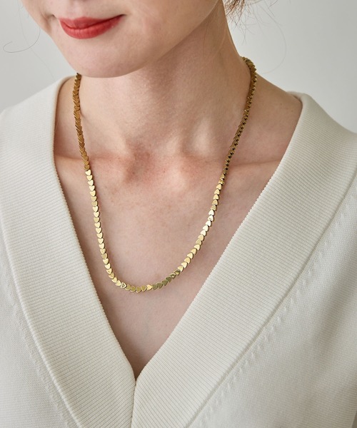 Hashibami ネックレス 「HASHIBAMI」天然石 ゴールド 52cm ハート型 レディース : ZOZOTOWN Yahoo!店 - 通販 - Yahoo!ショッピング