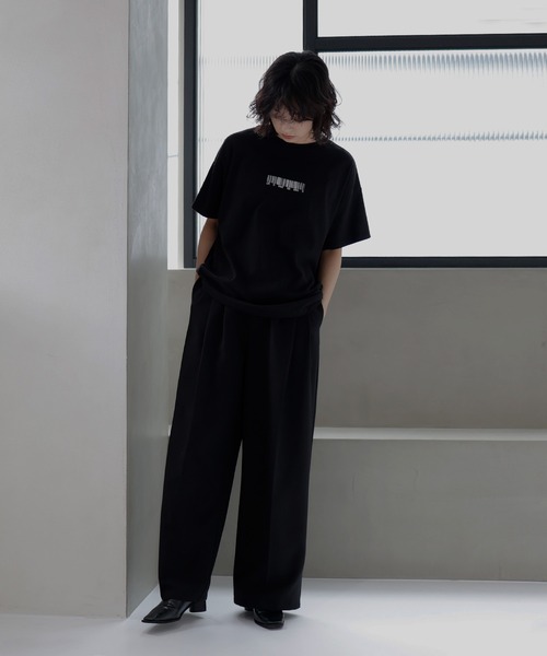 Yahoo!オークション - 「hellam」 半袖Tシャツ FREE ホワイト×グレー ...