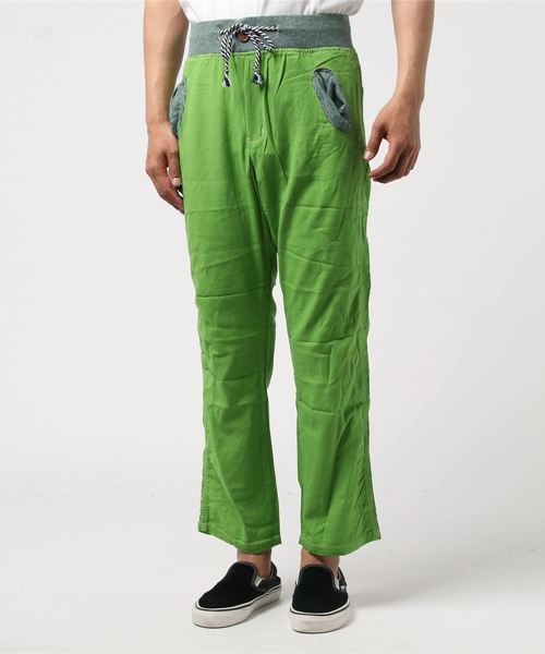 パンツ リネンブレンド クロスロールアップパンツ :24340520:ZOZOTOWN Yahoo!店 - 通販 - Yahoo!ショッピング